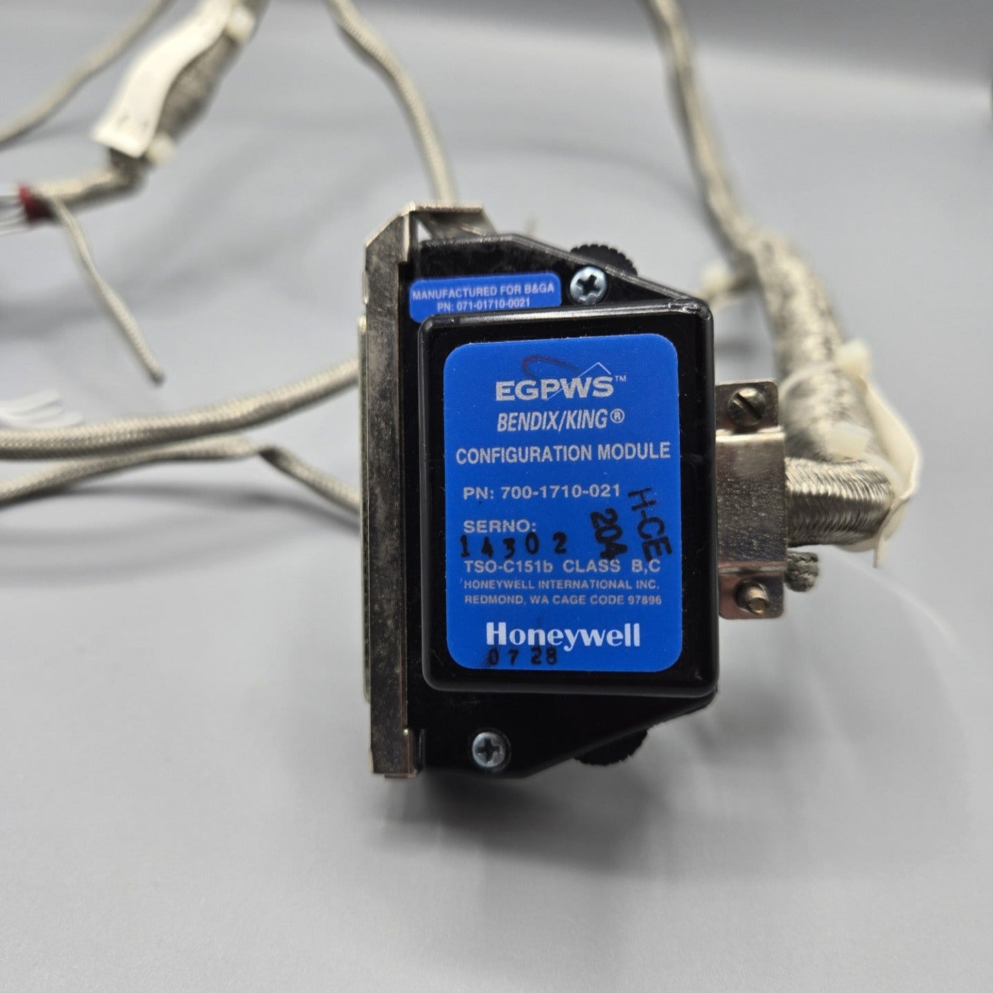Bendix/King KGP-560 Configuration Module and Harness - PN:700-1710-021 ...